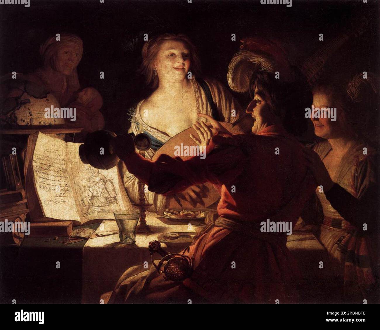 Honthorst 1623 Banque de photographies et d’images à haute résolution ...