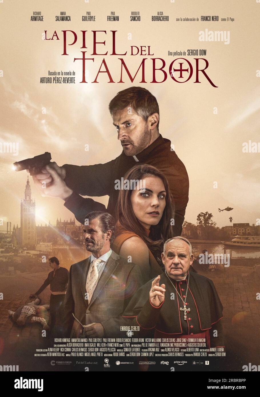 L'HOMME DE ROME, (alias LA piel DEL TAMBOR), affiche en espagnol, dans ...