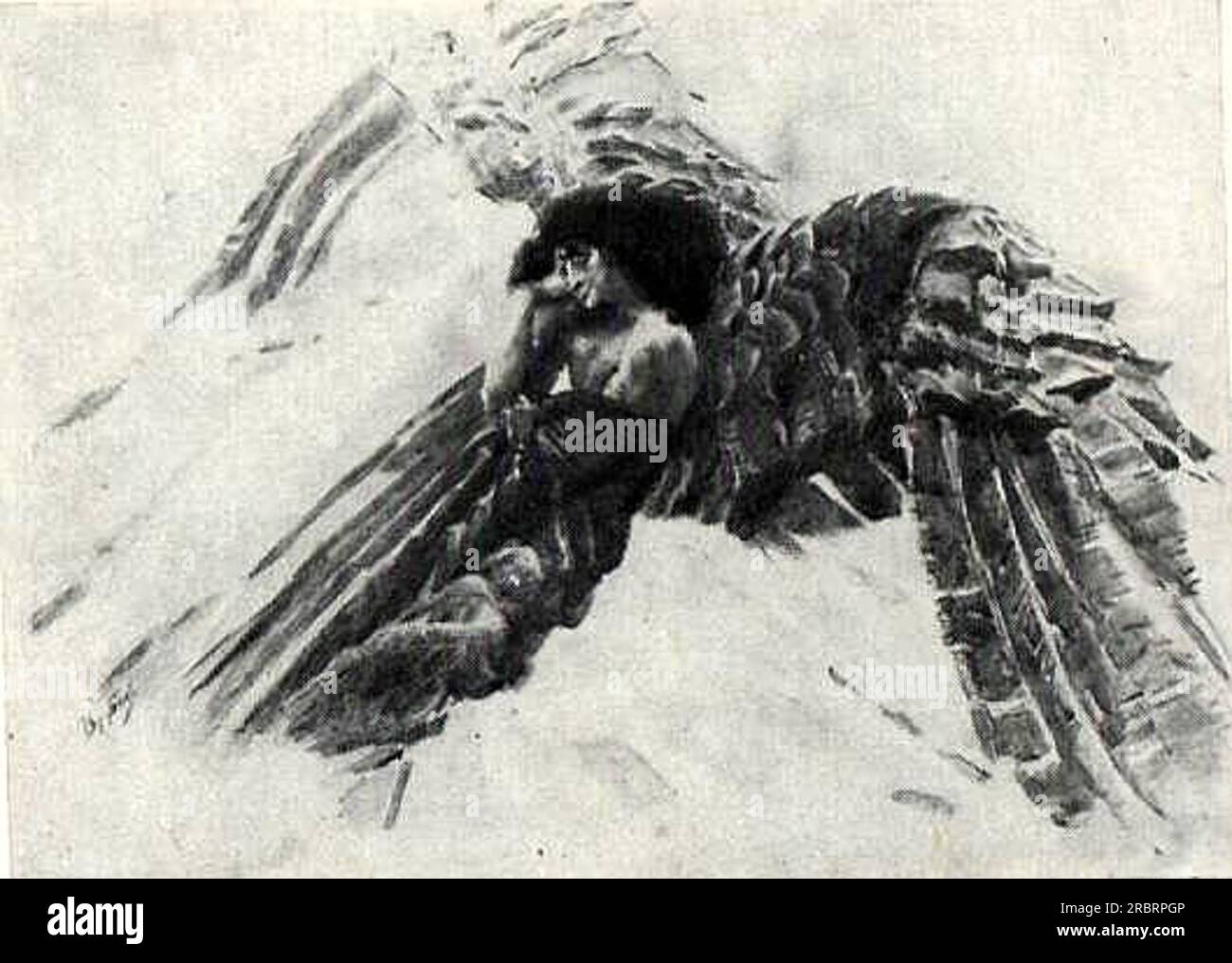 Mikhail vrubel demon Banque de photographies et d’images à haute ...