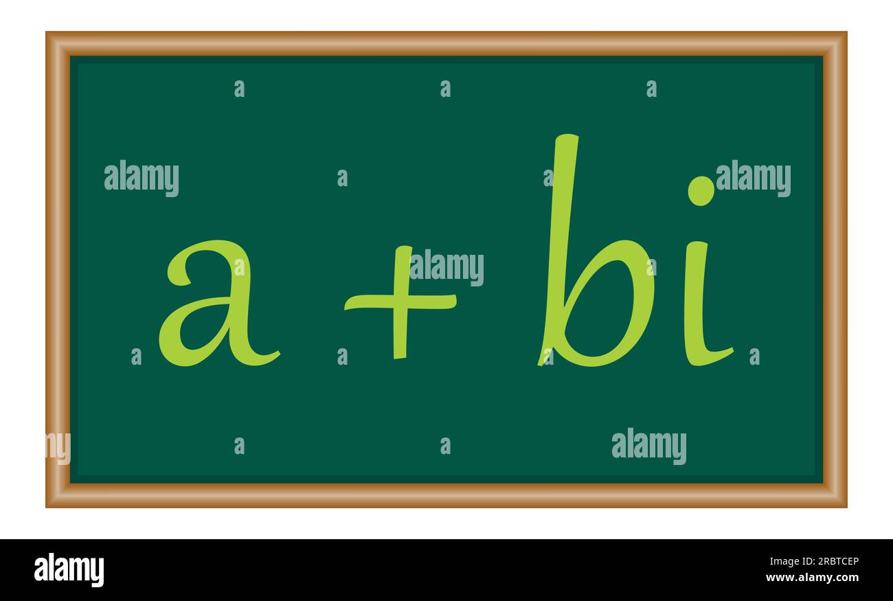 Nombres complexes Banque d'images vectorielles - Alamy