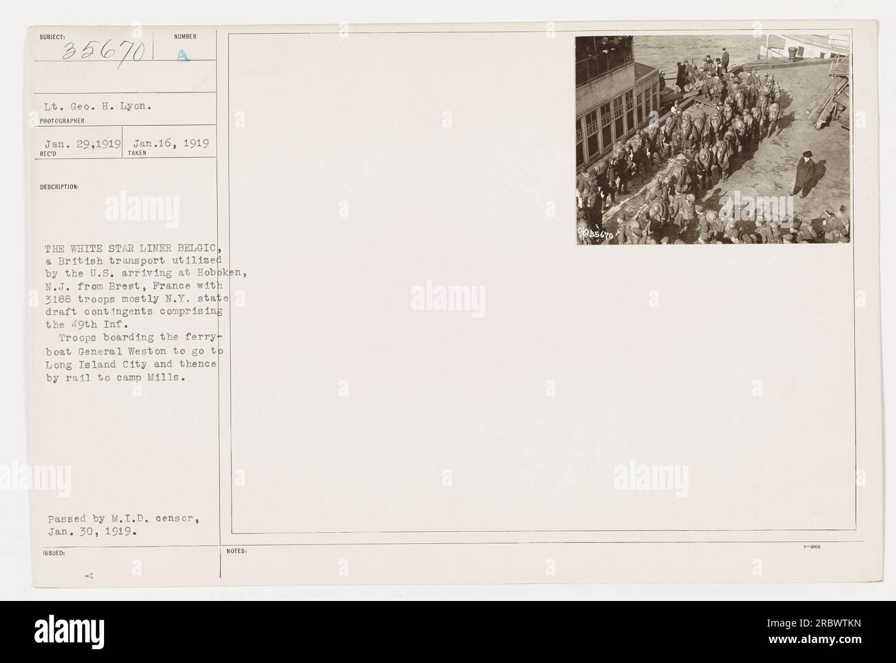 Le paquebot white star belge Banque de photographies et d’images à ...