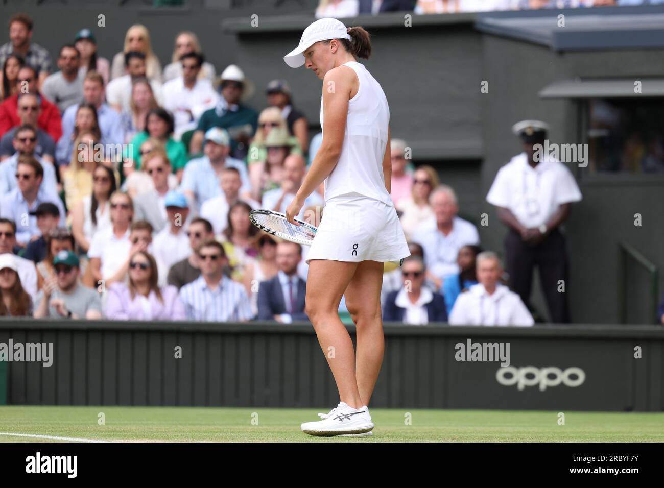 11 juillet 2023 ; All England Lawn tennis and Croquet Club, Londres ...