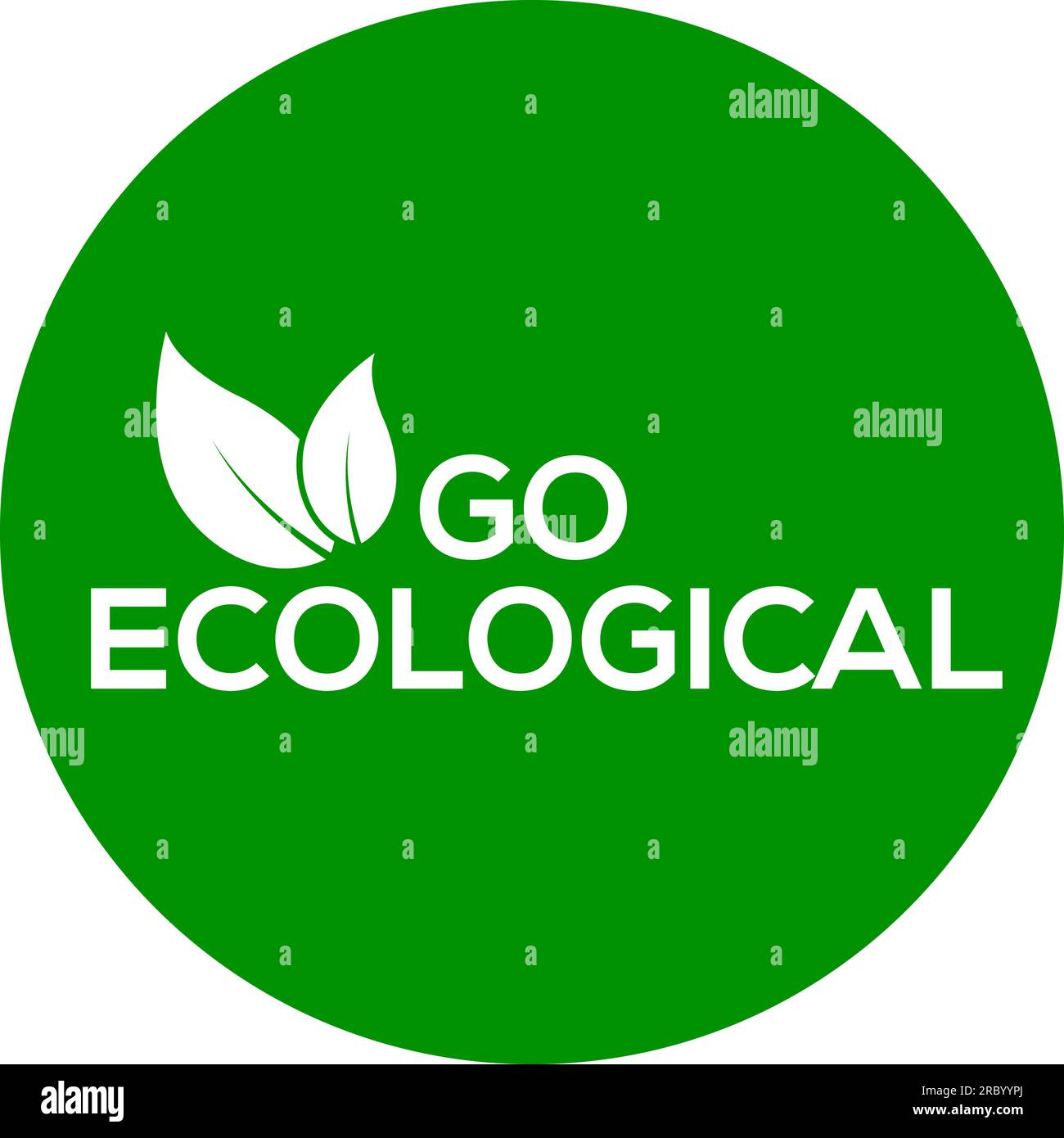 Logo ecologique Banque de photographies et d’images à haute résolution ...