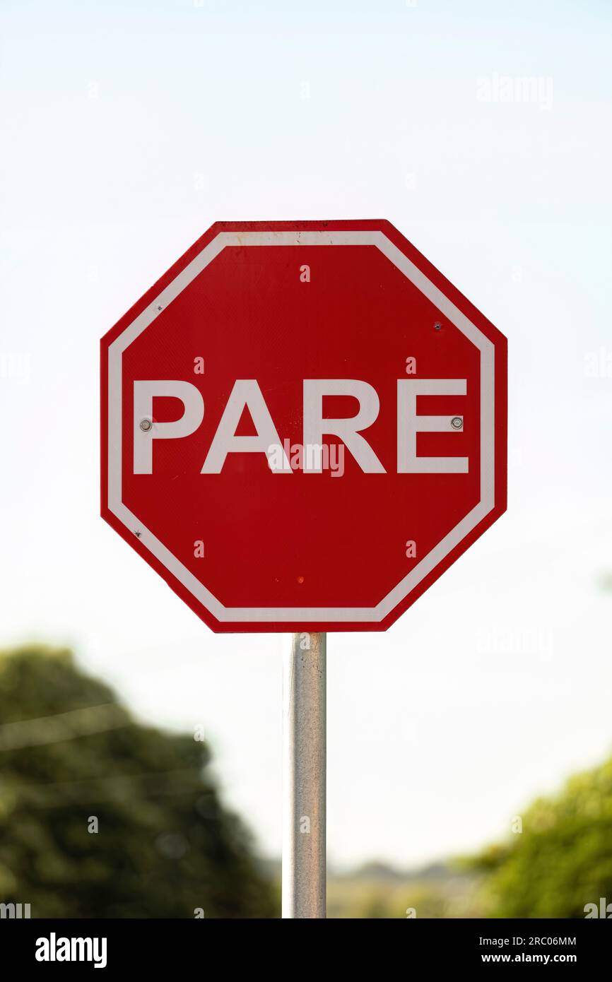 Panneau de signalisation portugais Banque de photographies et d’images ...