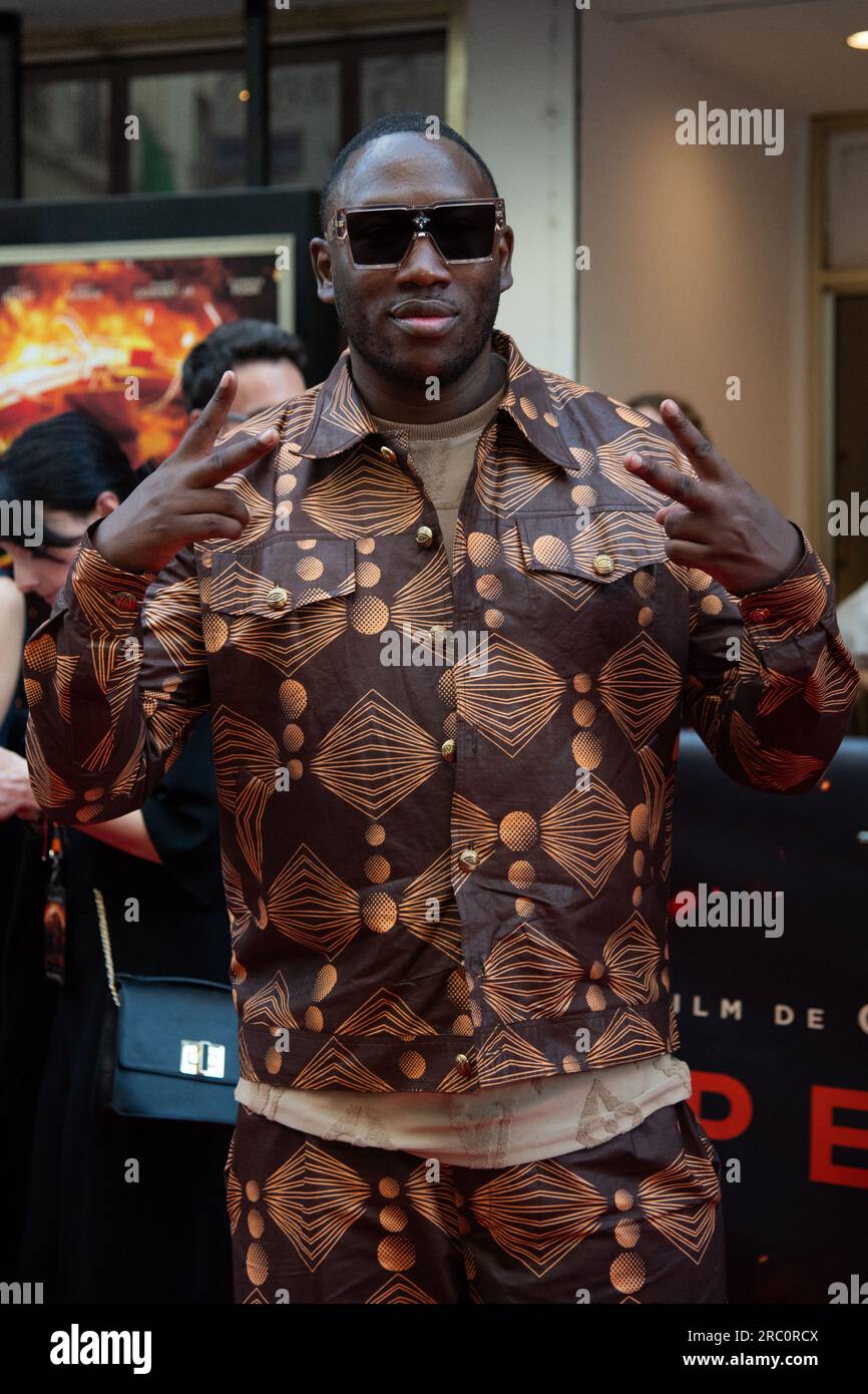 Paris, France. 11 juillet 2023. Mokobe présent à la première ...