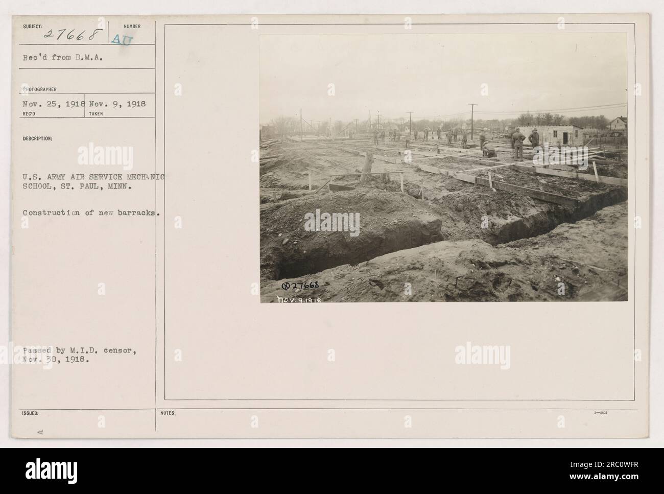 Escuela de mecanica de servicios aereos Banque de photographies et d ...