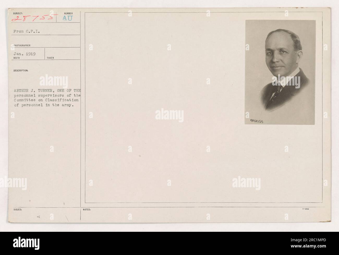 Arthur j turner Banque de photographies et d’images à haute résolution ...