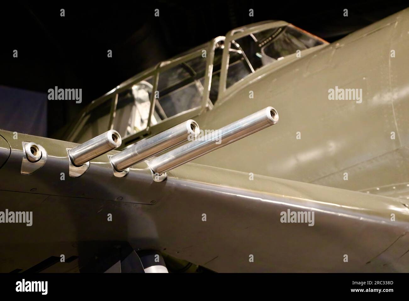 Les canons de canon rapprochent Republic P-47D (F-47) Thunderbolt Big ...