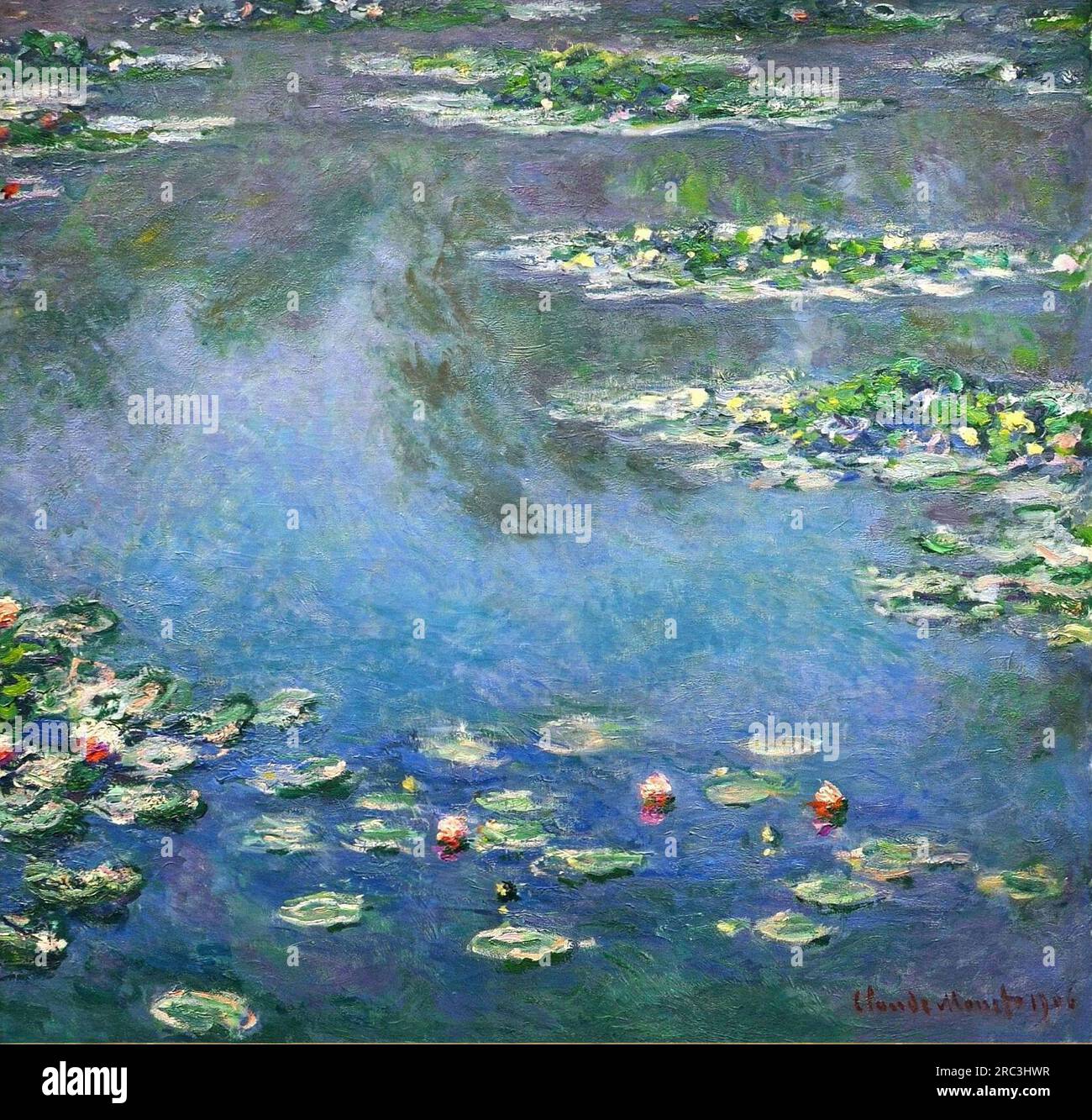 Claude monet water lilies 1906 Banque de photographies et d’images à ...