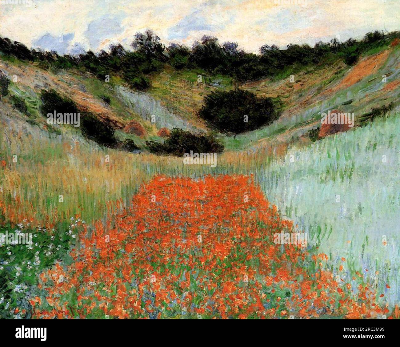 Claude monet poppy field in giverny Banque de photographies et d’images ...