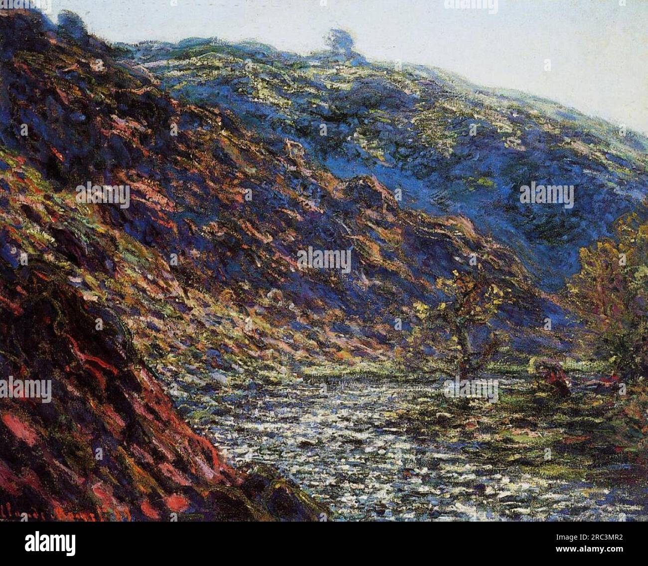 Claude monet the petite creuse 1889 Banque de photographies et d’images ...