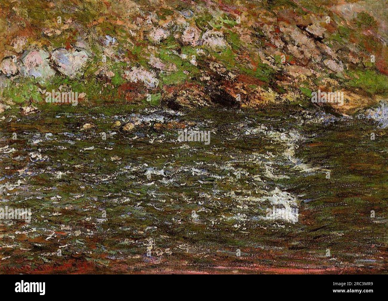 Claude monet the petite creuse 1889 Banque de photographies et d’images ...