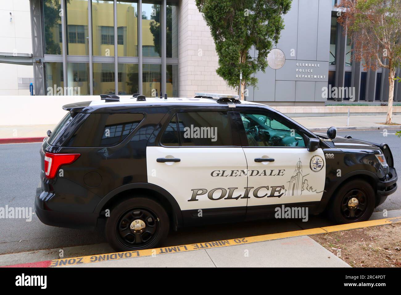Police de glendale Banque de photographies et d’images à haute ...