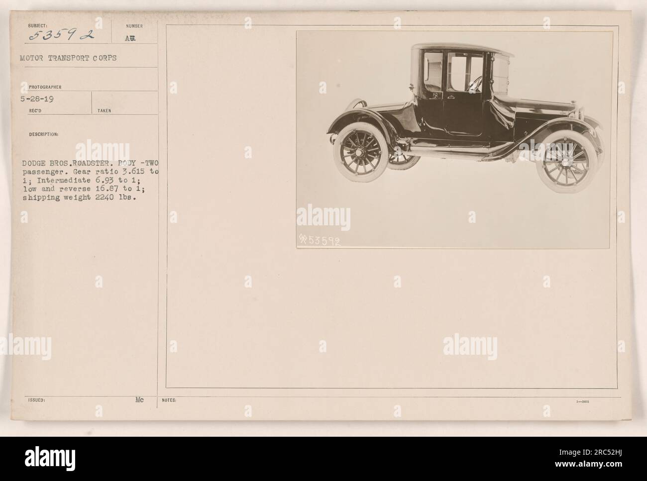 Dodge bros roadster Banque de photographies et d’images à haute ...