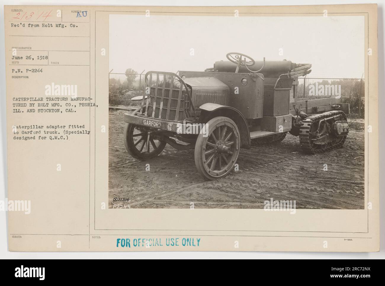Camion garford Banque de photographies et d’images à haute résolution ...