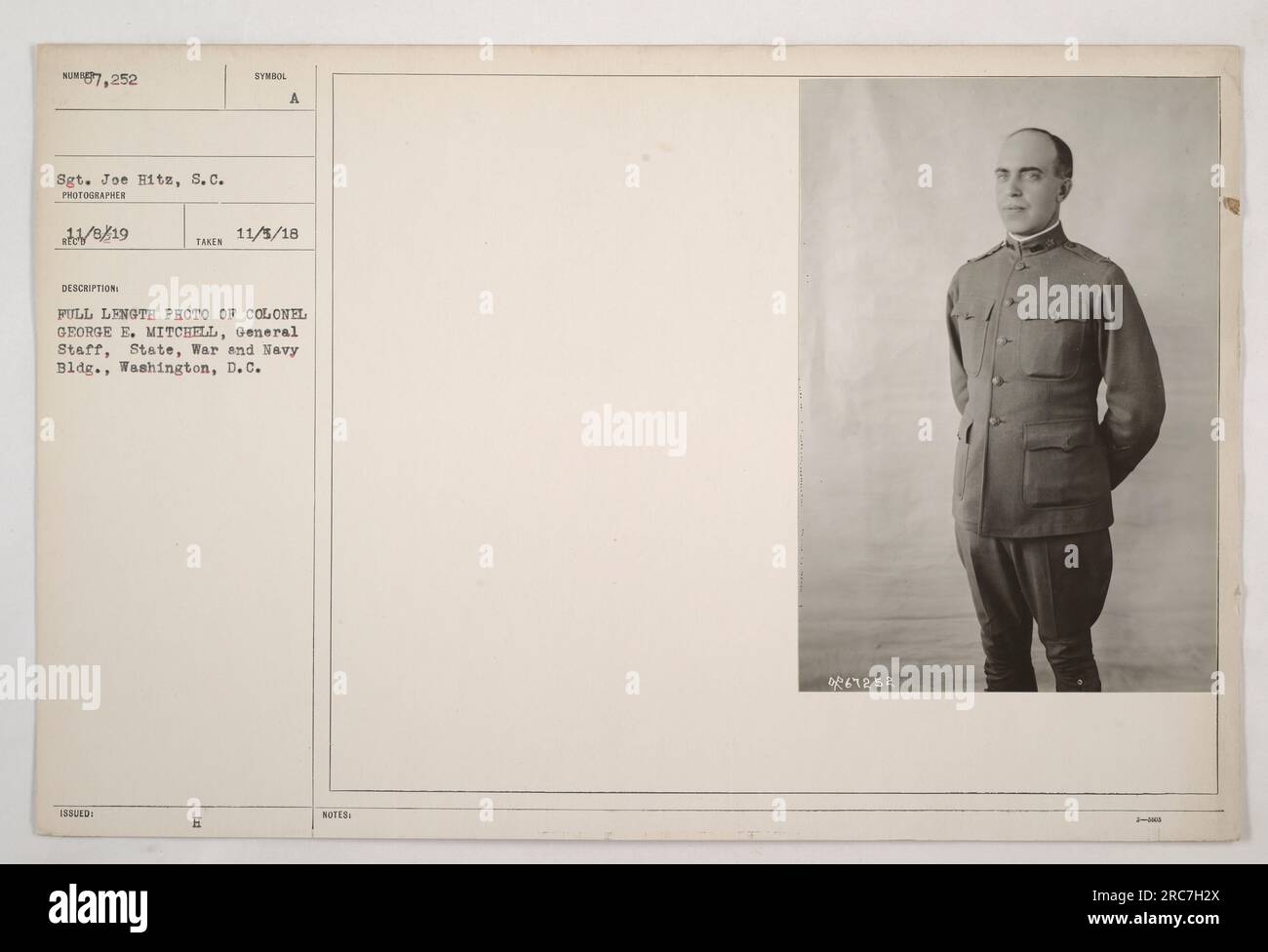 Colonel george et mitchell Banque de photographies et d’images à haute ...