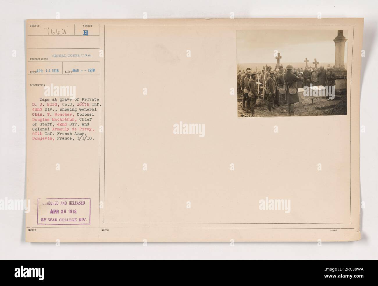 Colonel douglas macarthur Banque de photographies et d’images à haute ...