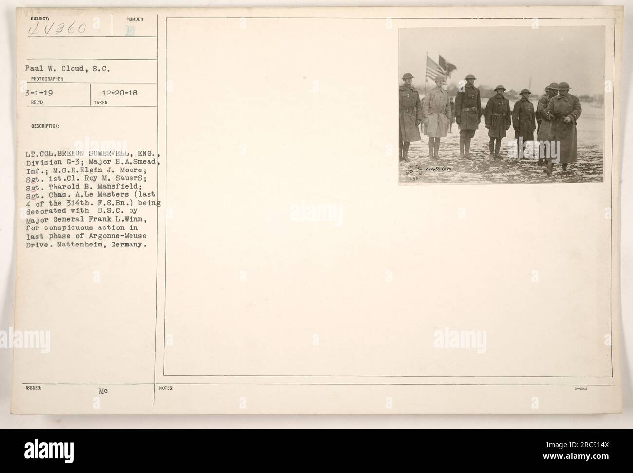 Lt col brehon somervell Banque de photographies et d’images à haute ...