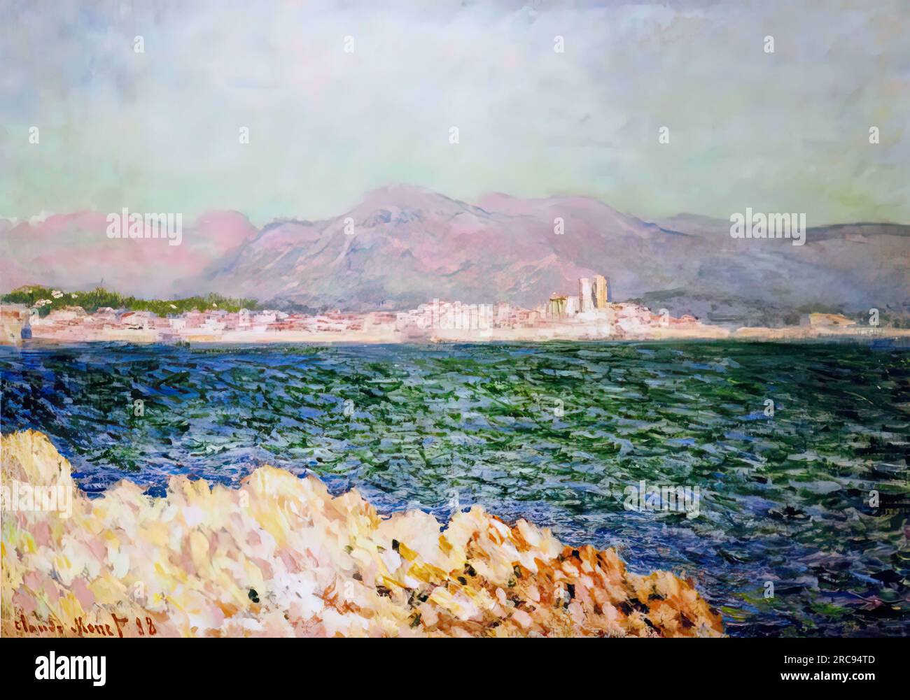 Claude monet antibes Banque de photographies et d’images à haute ...