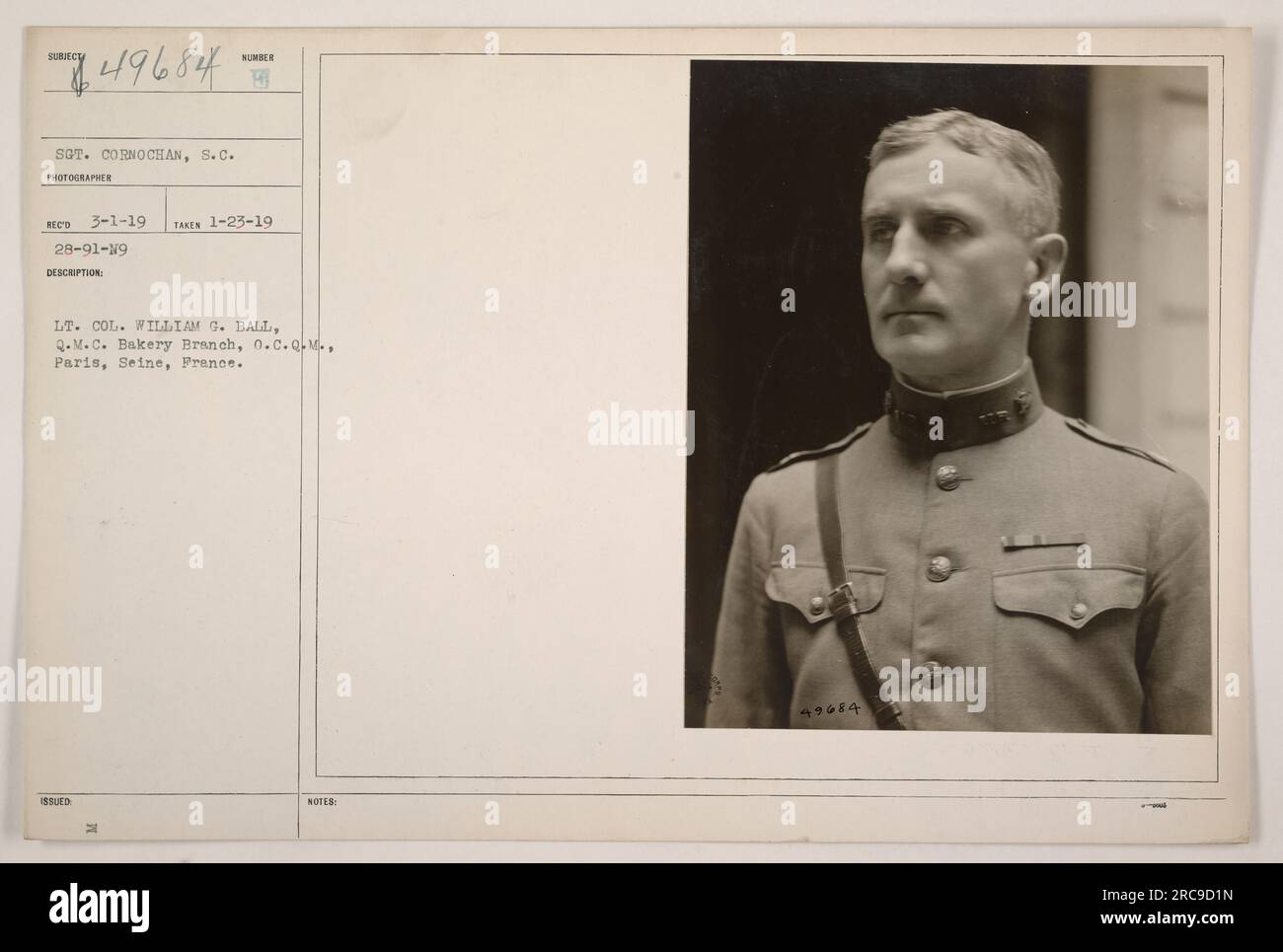 Lt col william g balle Banque de photographies et d’images à haute ...