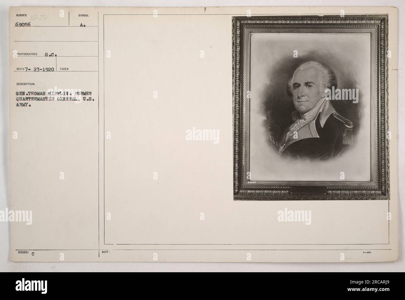 Gen thomas mifflin Banque de photographies et d’images à haute résolution - Alamy