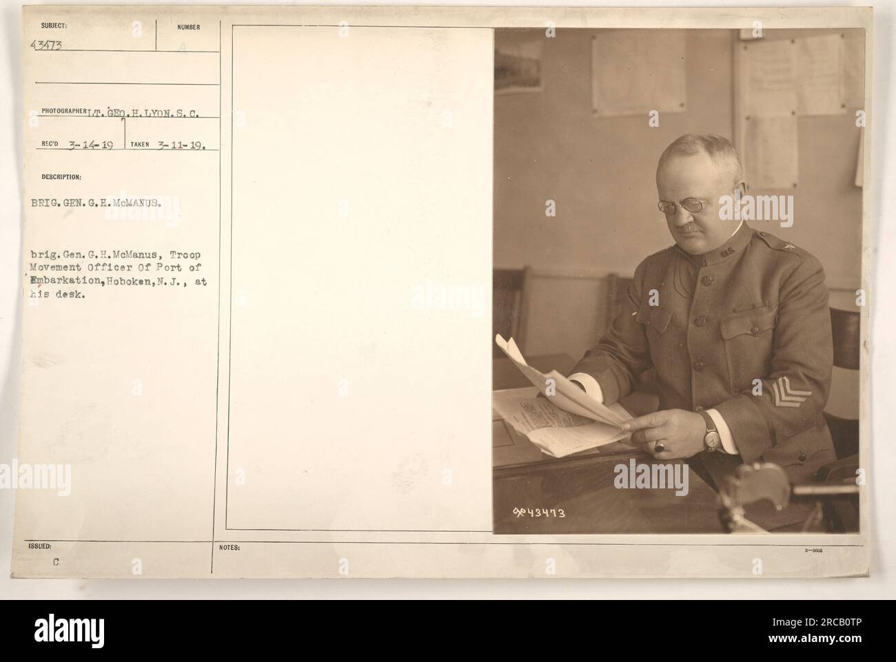 Officier des mouvements de troupes Banque de photographies et d’images ...