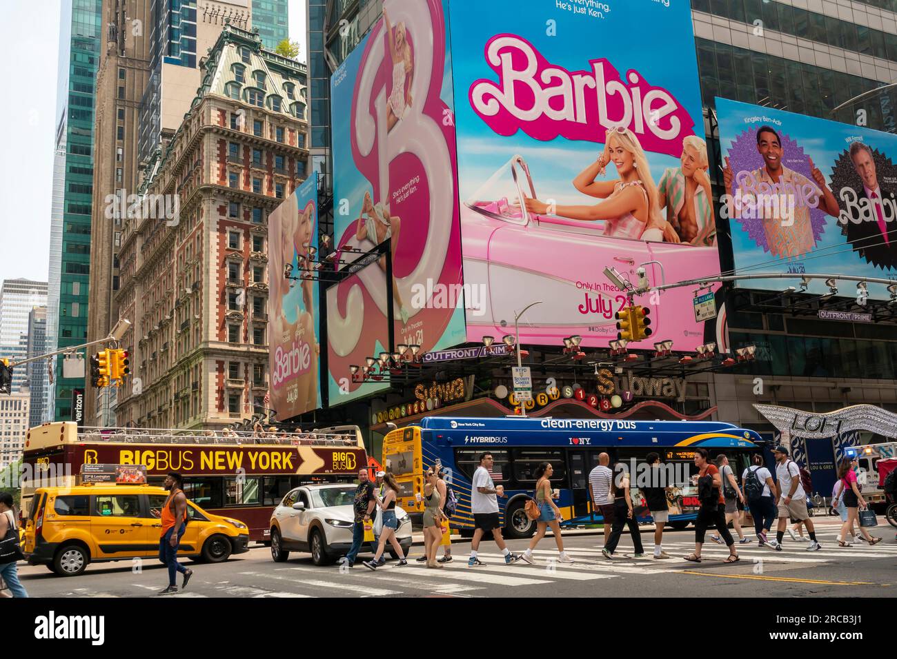 Panneau d'affichage barbie Banque de photographies et d’images à haute ...