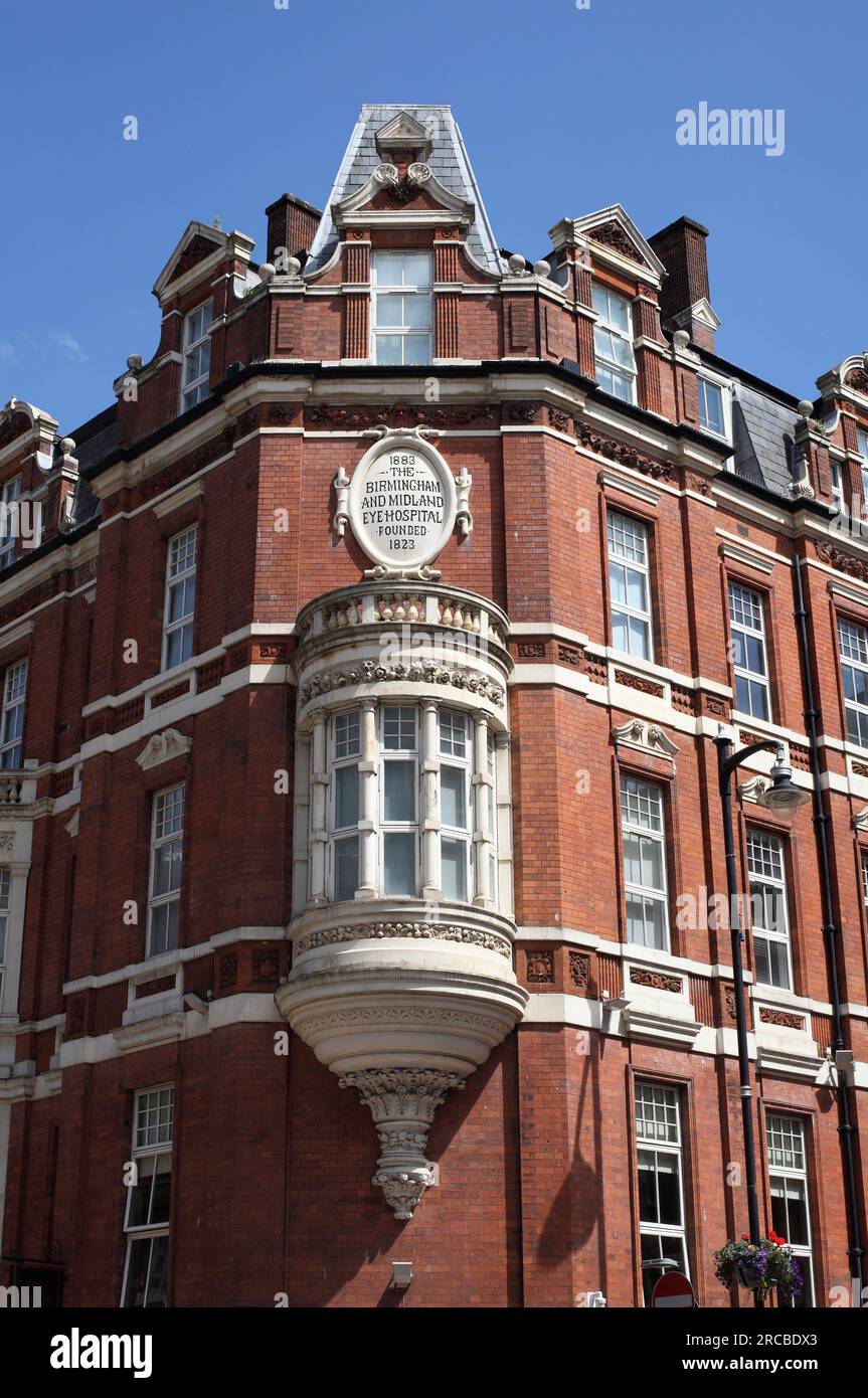 Hôpital ophtalmologique de birmingham et du midland Banque de ...