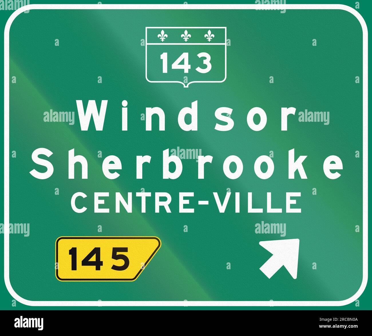 Guide et information panneau routier au Québec, Canada - panneau de ...