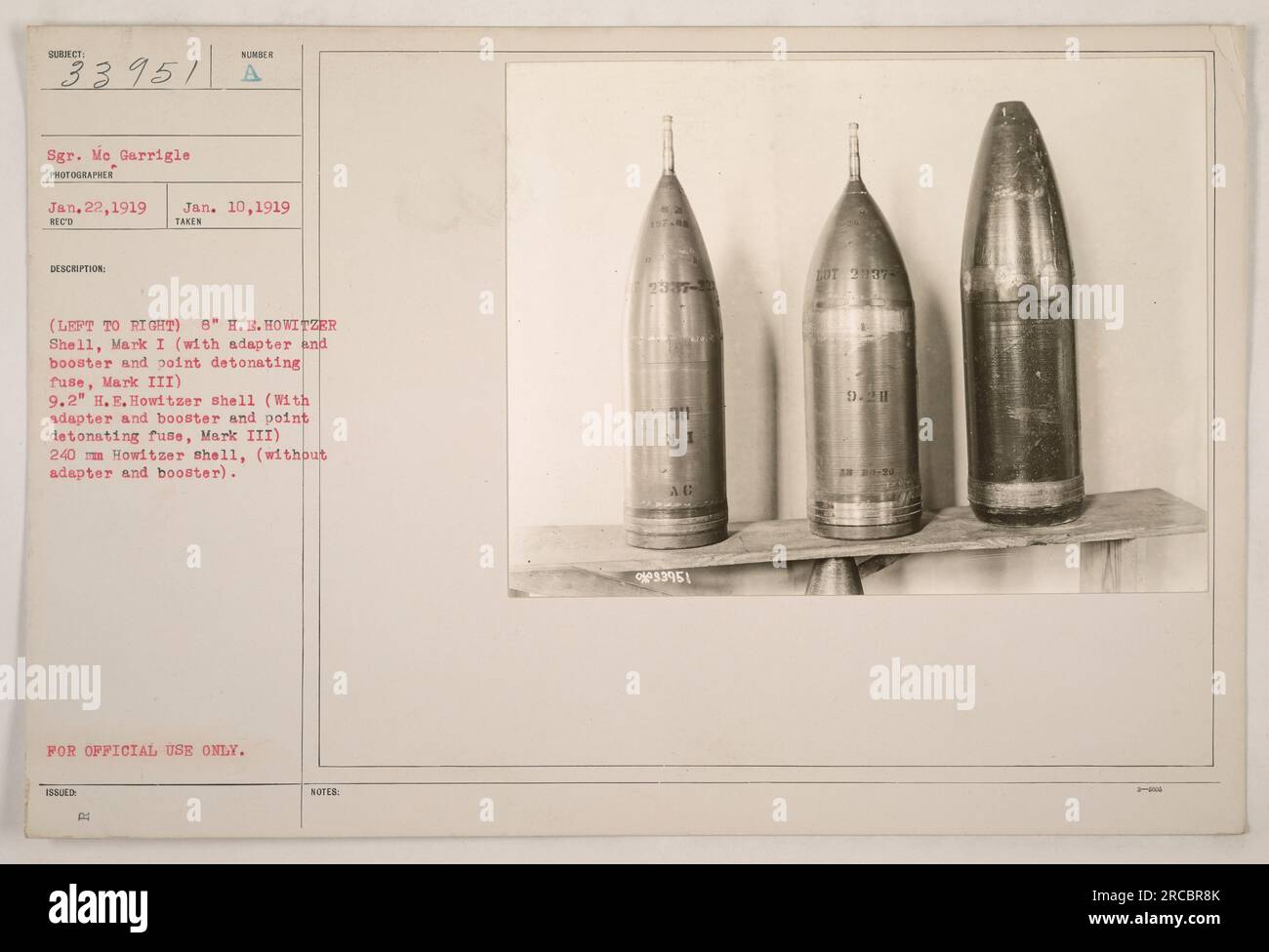 Obus de 240 mm Banque de photographies et d’images à haute résolution ...