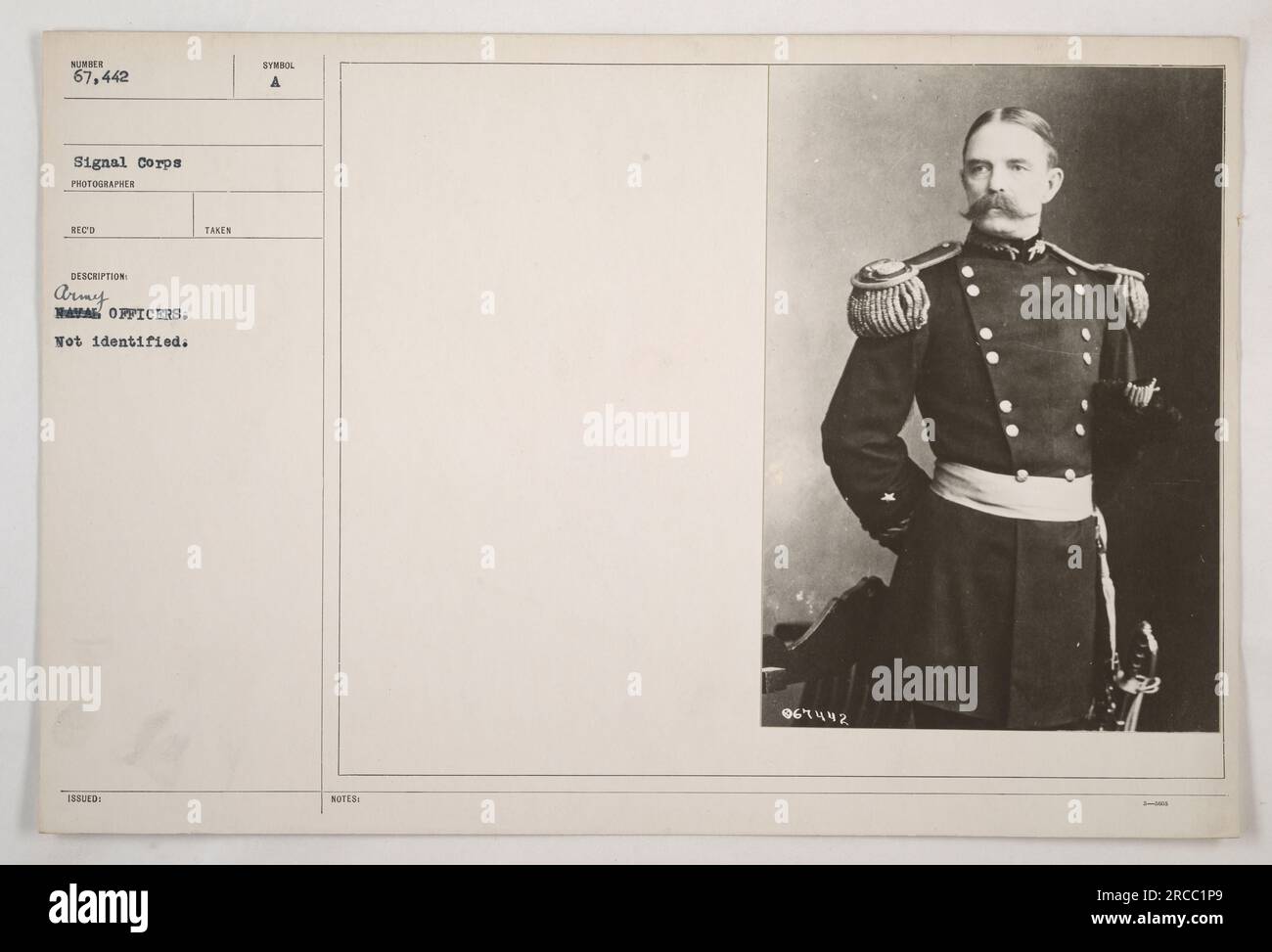 Le brigadier-général James Allen, officier de l'armée pendant la ...