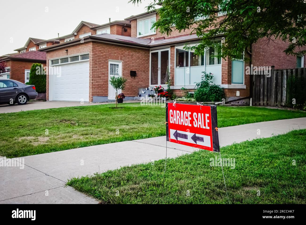 Garage sale sign Banque de photographies et d’images à haute résolution ...