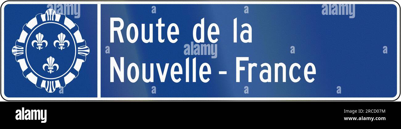 Guide et information panneau routier au Québec, Canada - Nouvelle ...