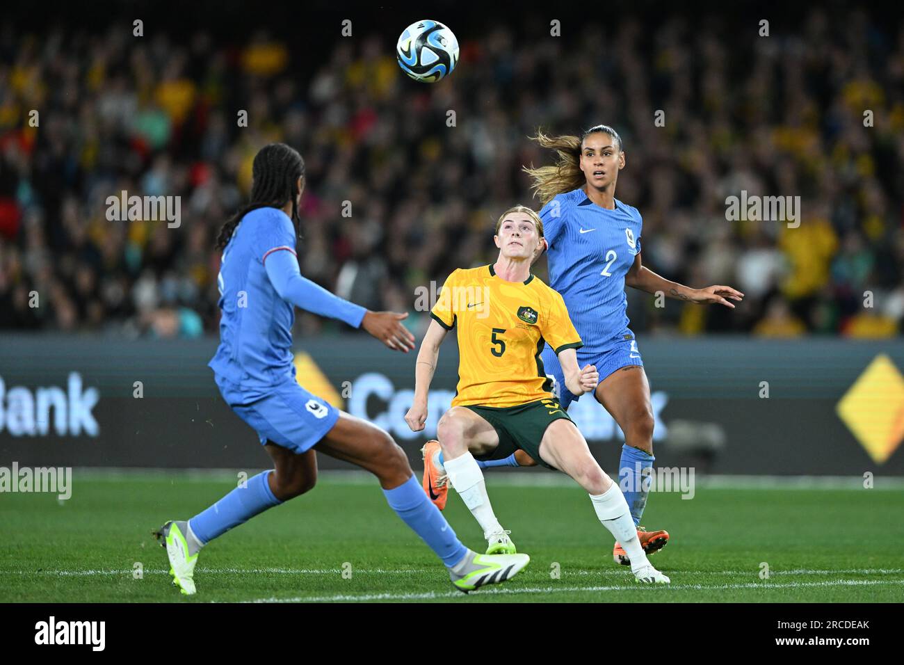 Melbourne, Australie. 14 juillet 2023. Cortnee Vine des Matildas (au ...