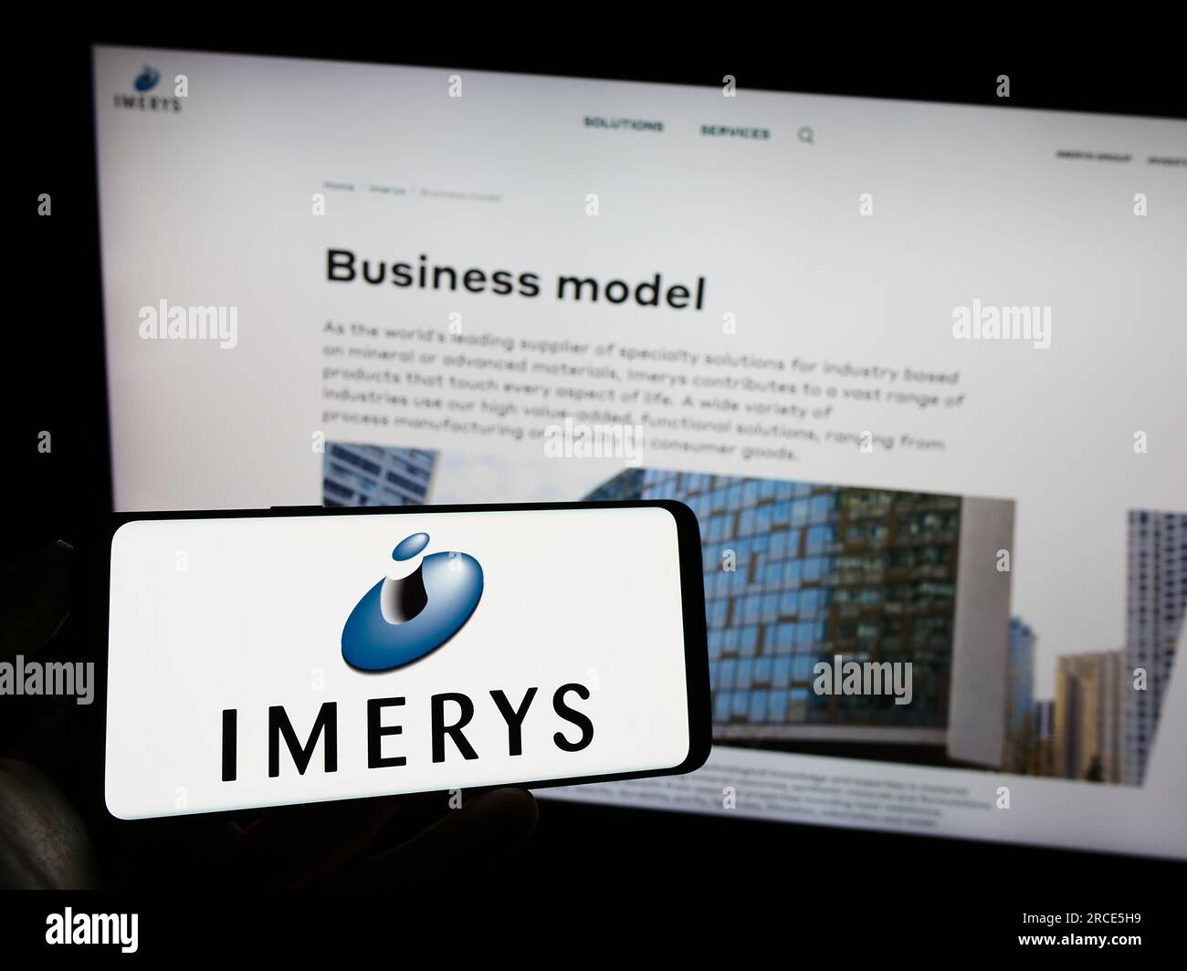 Logo imerys Banque de photographies et d’images à haute résolution - Alamy