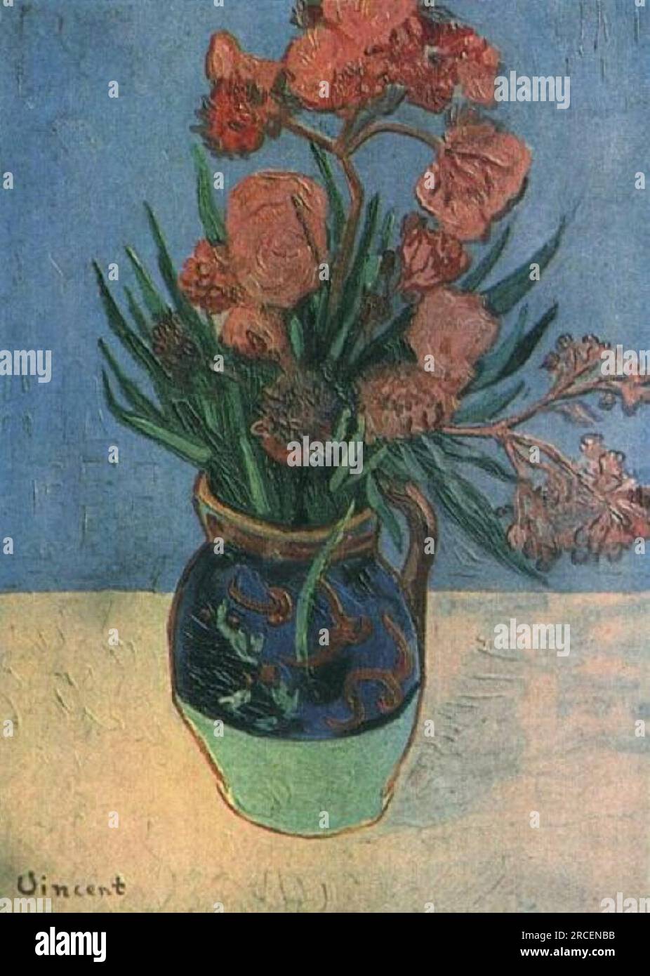 Lauriers roses van gogh Banque de photographies et d’images à haute ...