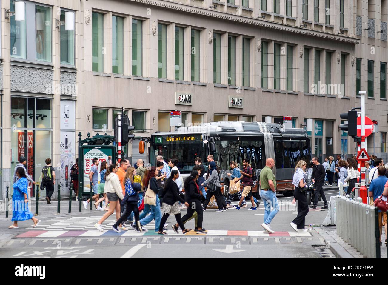 Stib. bus Banque de photographies et d’images à haute résolution - Alamy