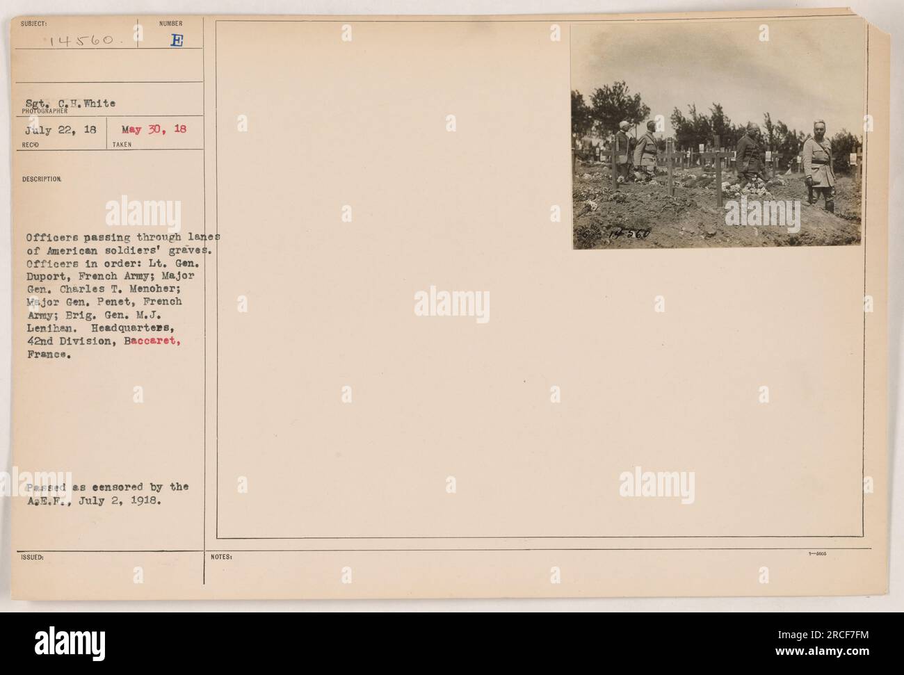 Lt gen duport Banque de photographies et d’images à haute résolution - Alamy