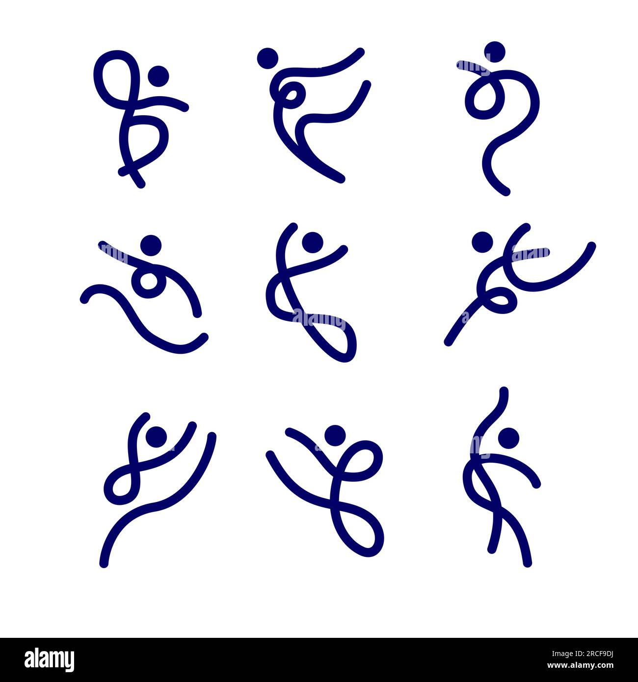 Paris 2024 Jeux olympiques. Logo pour les Jeux Olympiques Image ...
