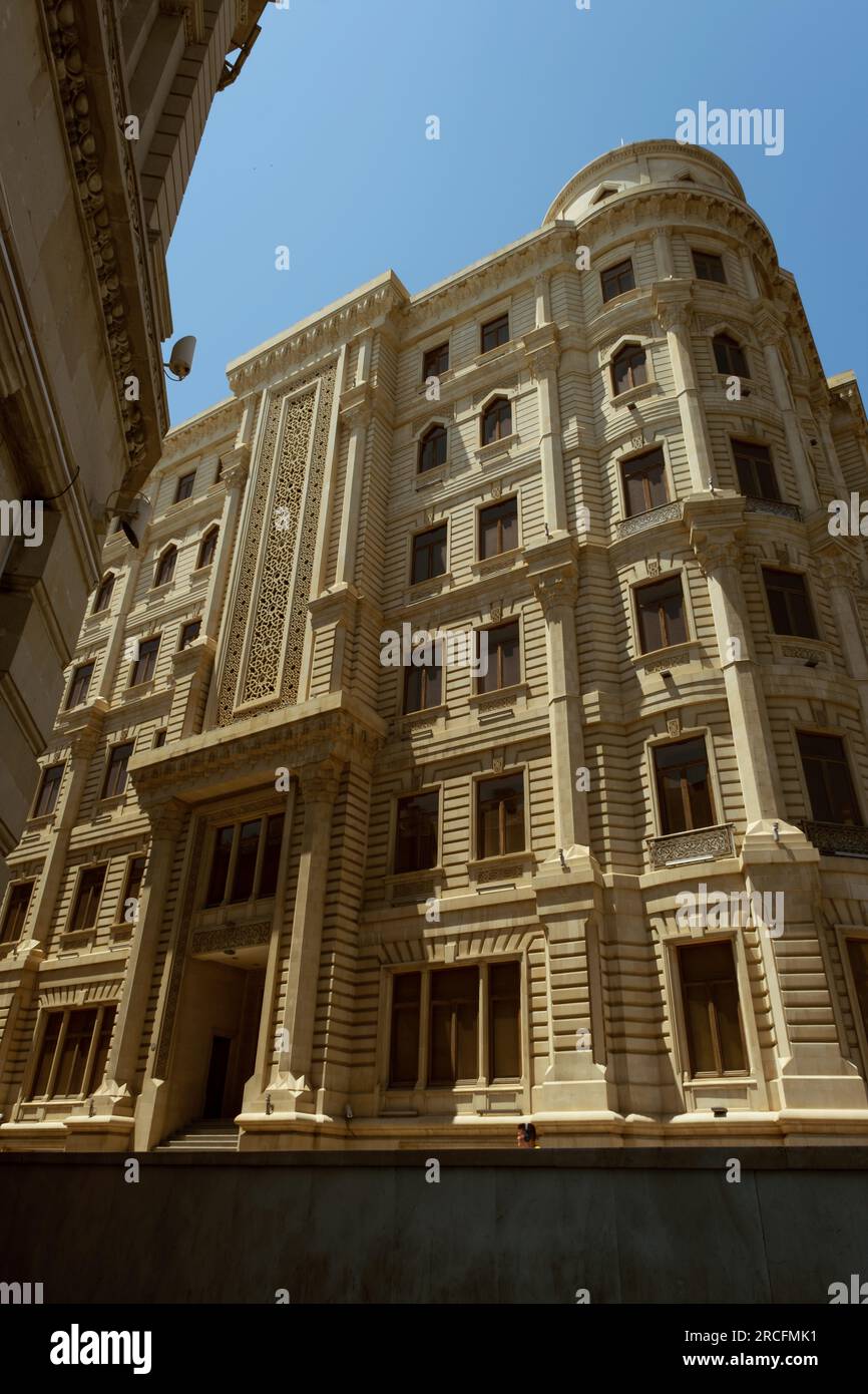 aku, Azerbaïdjan - 26 juin 2023 : plongez dans l'architecture complexe ...