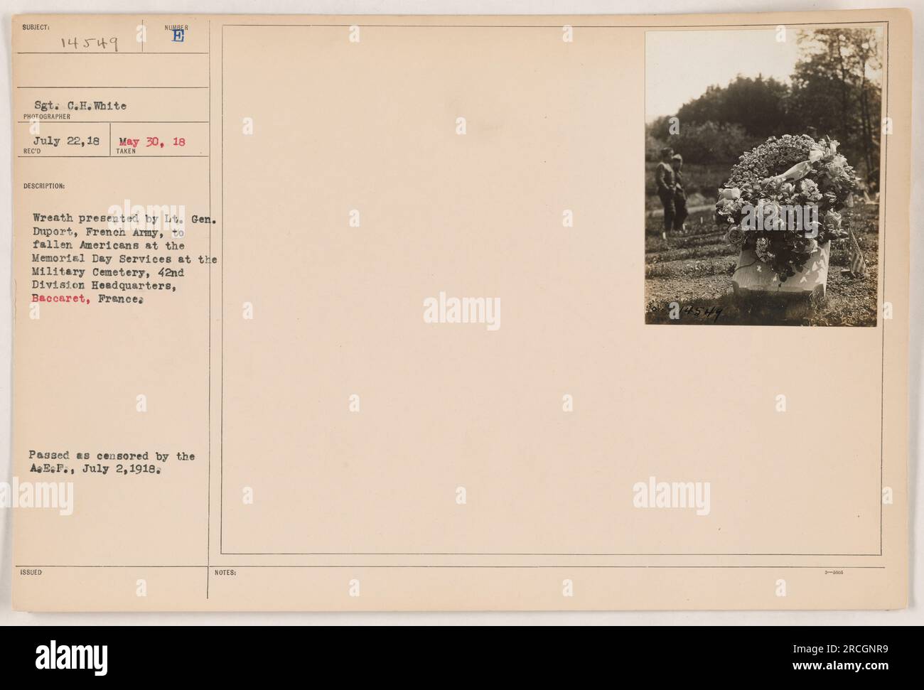 Lt gen duport Banque de photographies et d’images à haute résolution - Alamy
