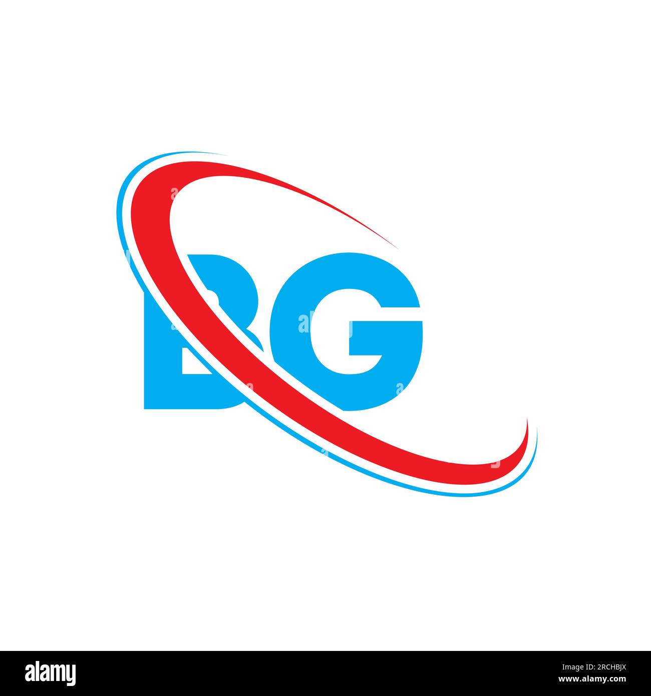 To b g lettre logo design Banque de photographies et d’images à haute ...