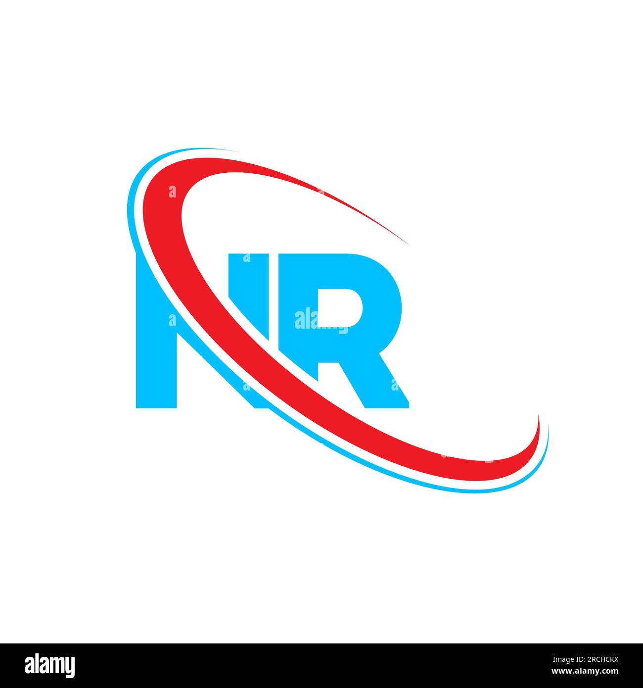 Logo de lettre n r Banque de photographies et d’images à haute ...