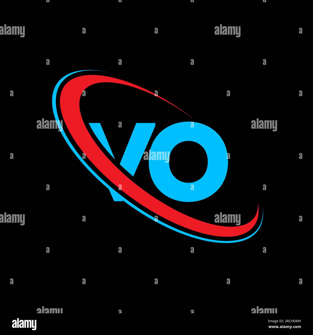 Logo VO V O lettre. Lettre initiale VO cercle lié au monogramme ... Logo VO V O lettre. Lettre initiale VO cercle lié au monogramme ...