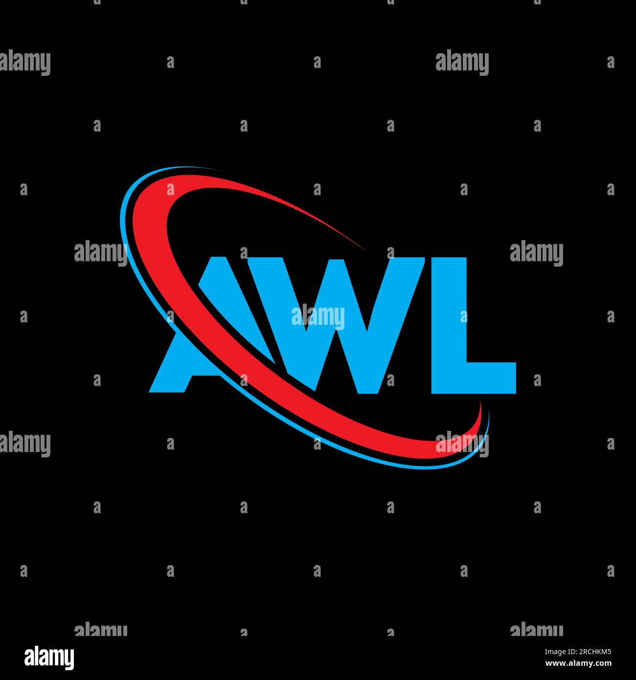 Logo AWL. Lettre DE POINÇON. Logo en forme de lettre de POINÇON ...