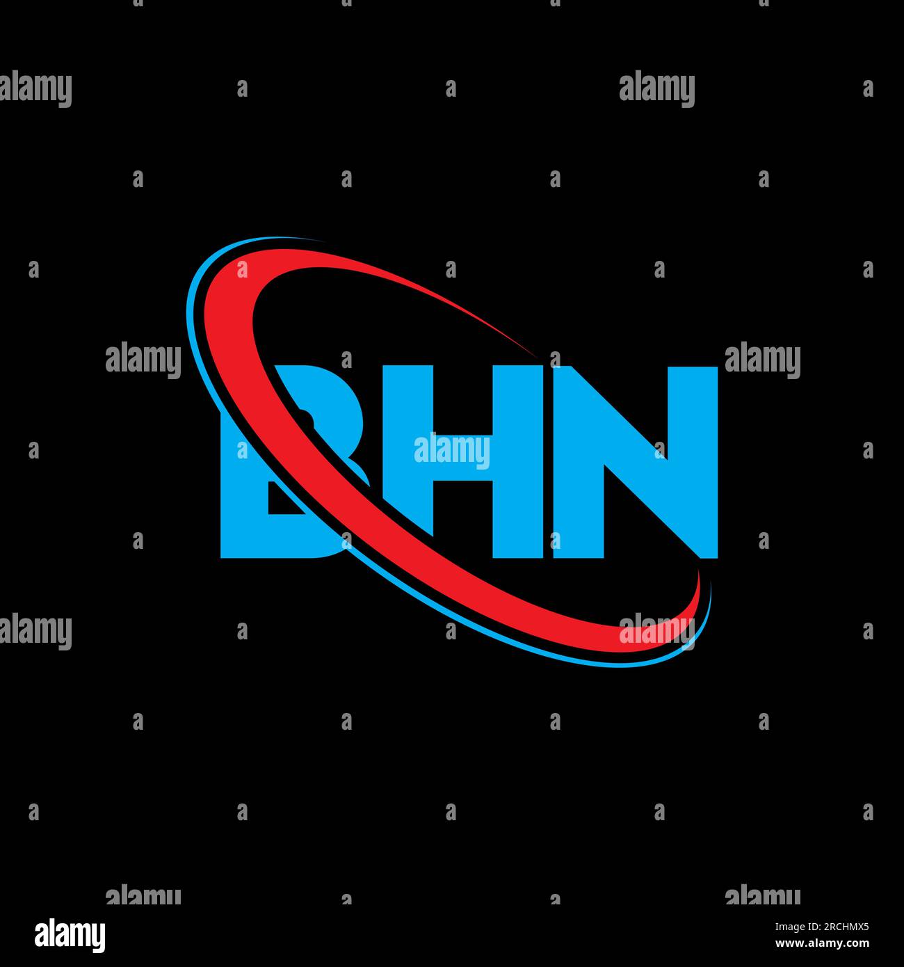 Lettre bhn Banque d'images vectorielles - Alamy