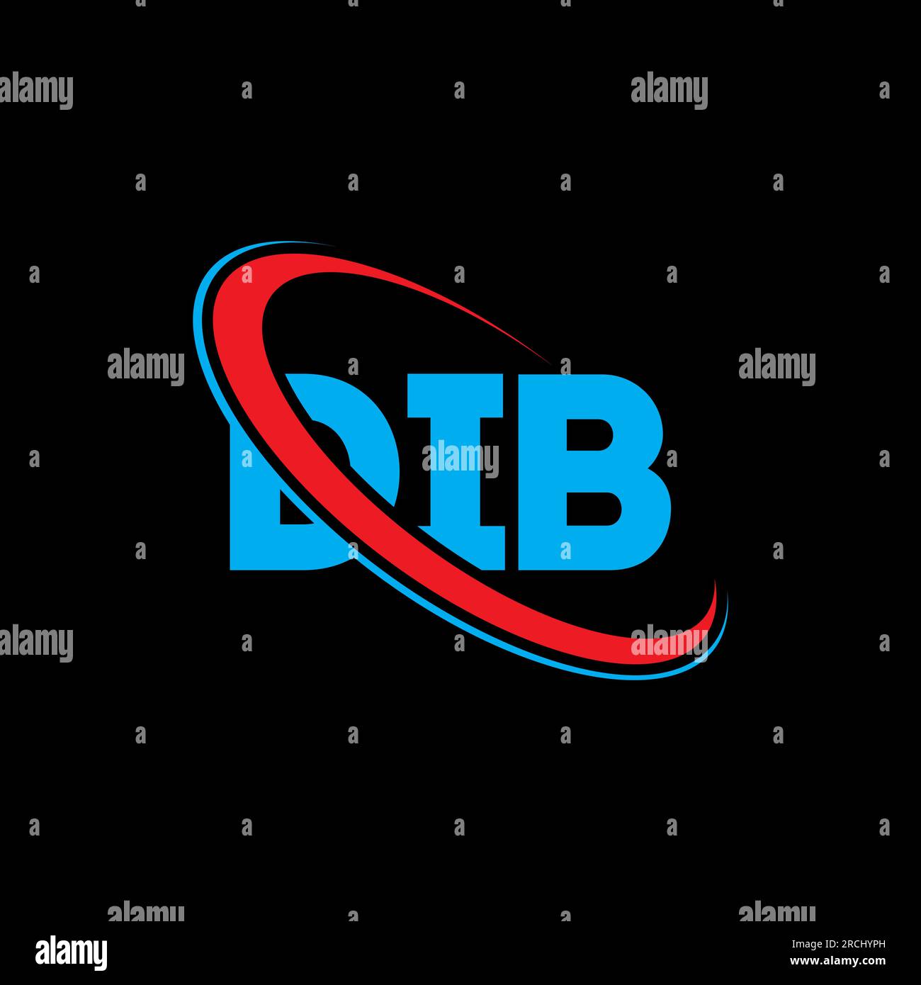 Création de logo dib Banque d'images vectorielles - Alamy