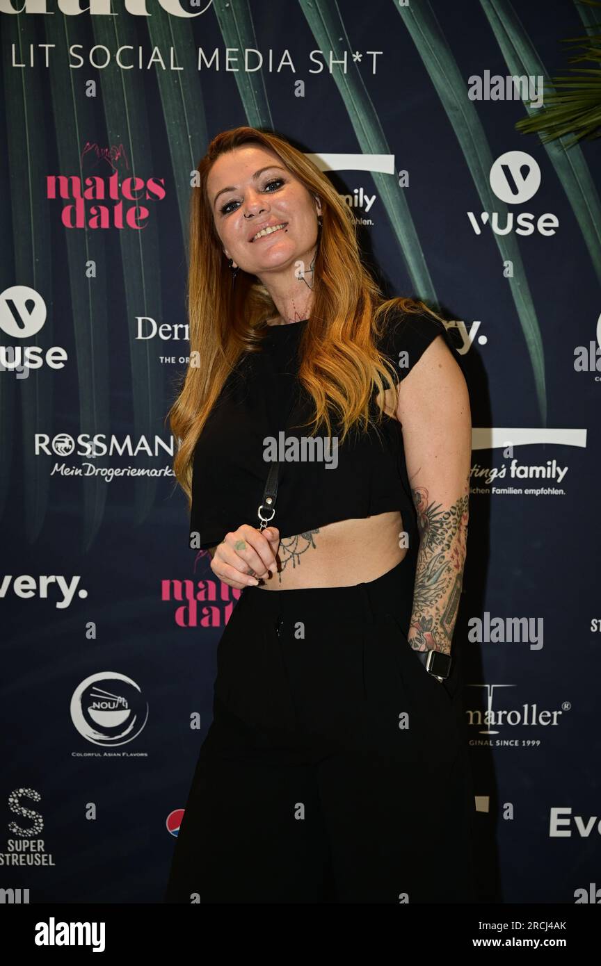 Alissa Weber beim Mates Date influenceur événement auf der Berlin ...
