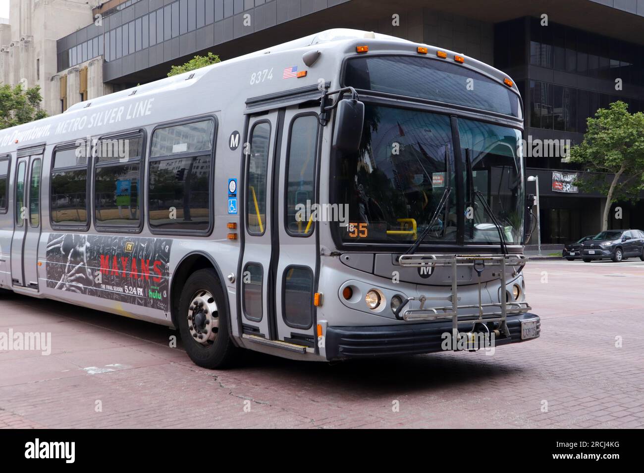 Los angeles county metropolitan transportation authority bus Banque de ...