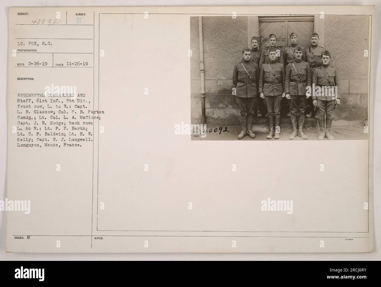 61e régiment d'infanterie Banque de photographies et d’images à haute ...